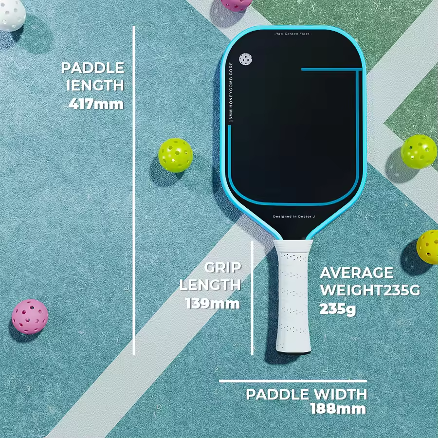 Carbon Fiber Pickleball Paddles Thermoformed Paddle - Caadhy